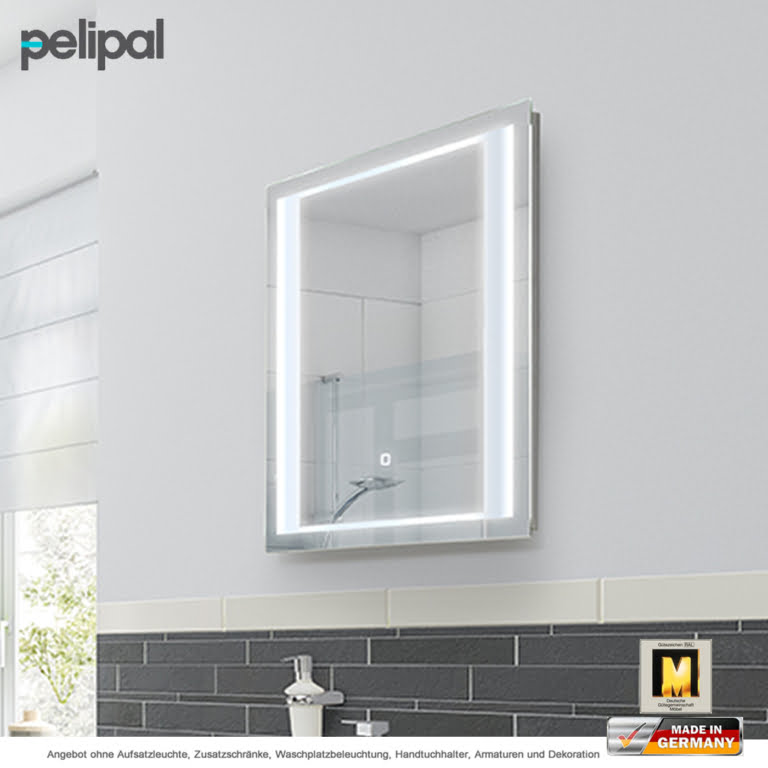 PELIPAL S17 funkcionāls spogulis ar LED apgaismojumu, vannas istabai ...